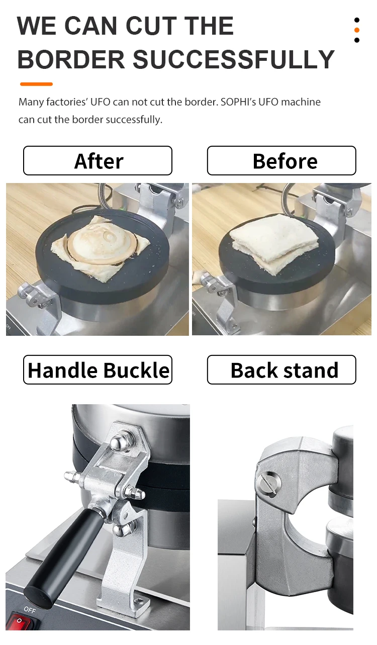 UFO Burger Maker Machines for Small Business - Easy Operate