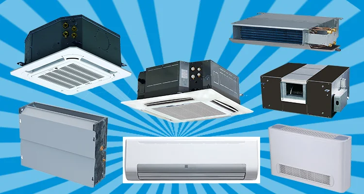 Solar Power Multi Split AC/DC Hybrid Inverter VRF Air Conditioner