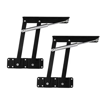 Gas Hydraulic Folding Lift Table Coffee Tea Desk Lift Frame Hinge Table ...