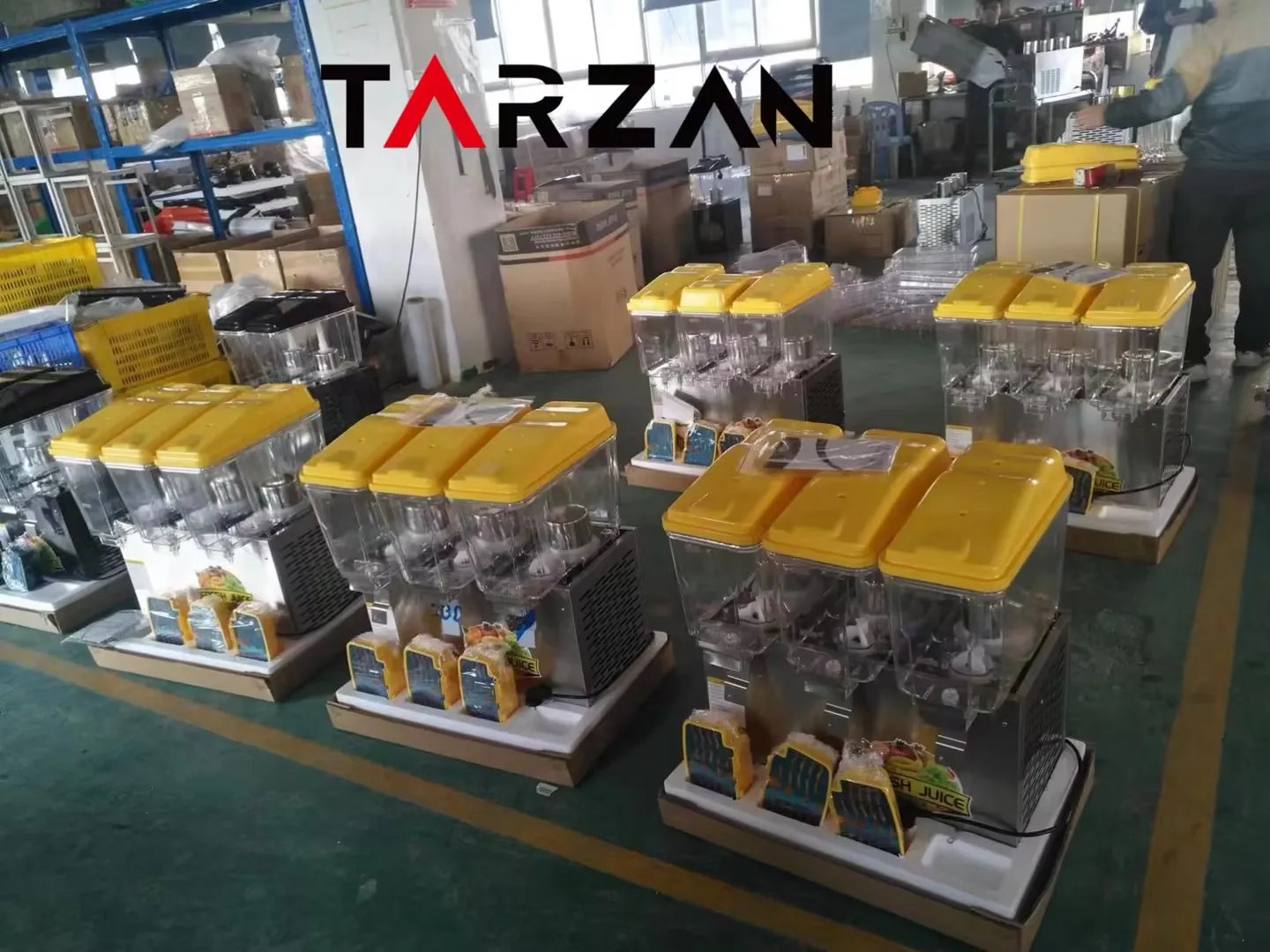 Juice Beverage Dispenser Machine - TARZAN Commercial Juice Dispenser