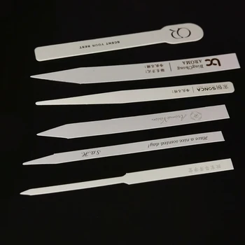 Custom Fragrance Paper Strips Tester Perfume Blotter Paper With Logo ...