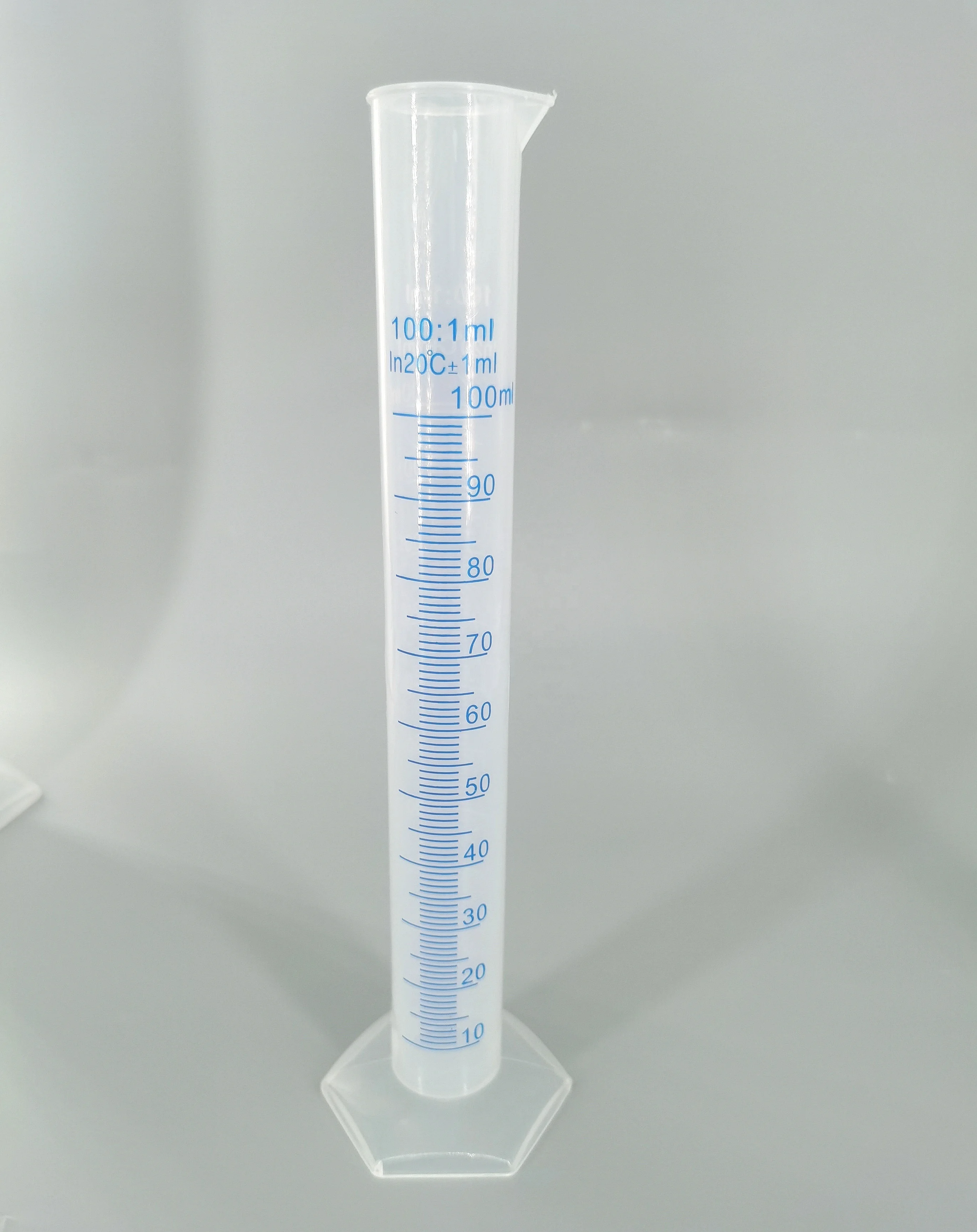 Laboratory Plastic Graduated Measuring Cylinder 25ml 50ml 100ml 250ml 500ml 1000ml - Buy ...