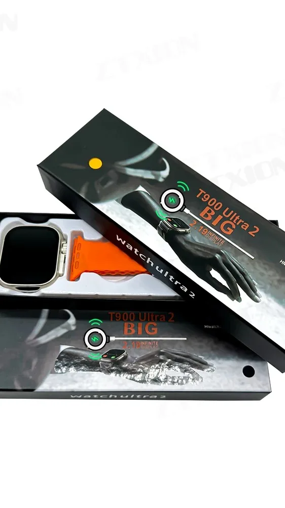 T900 Ultra 2 Smartwatch 2.19inch Big Screen Series 9 49 Mm Inteligente ...