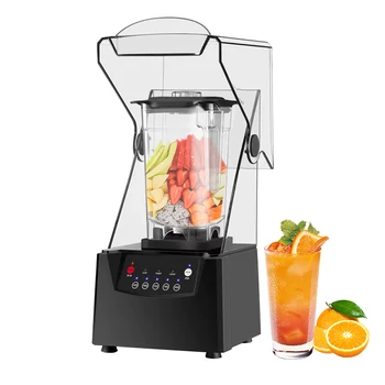 Commercial Blender Smoothie Machine Quiet Professional Fruit Juicers ...