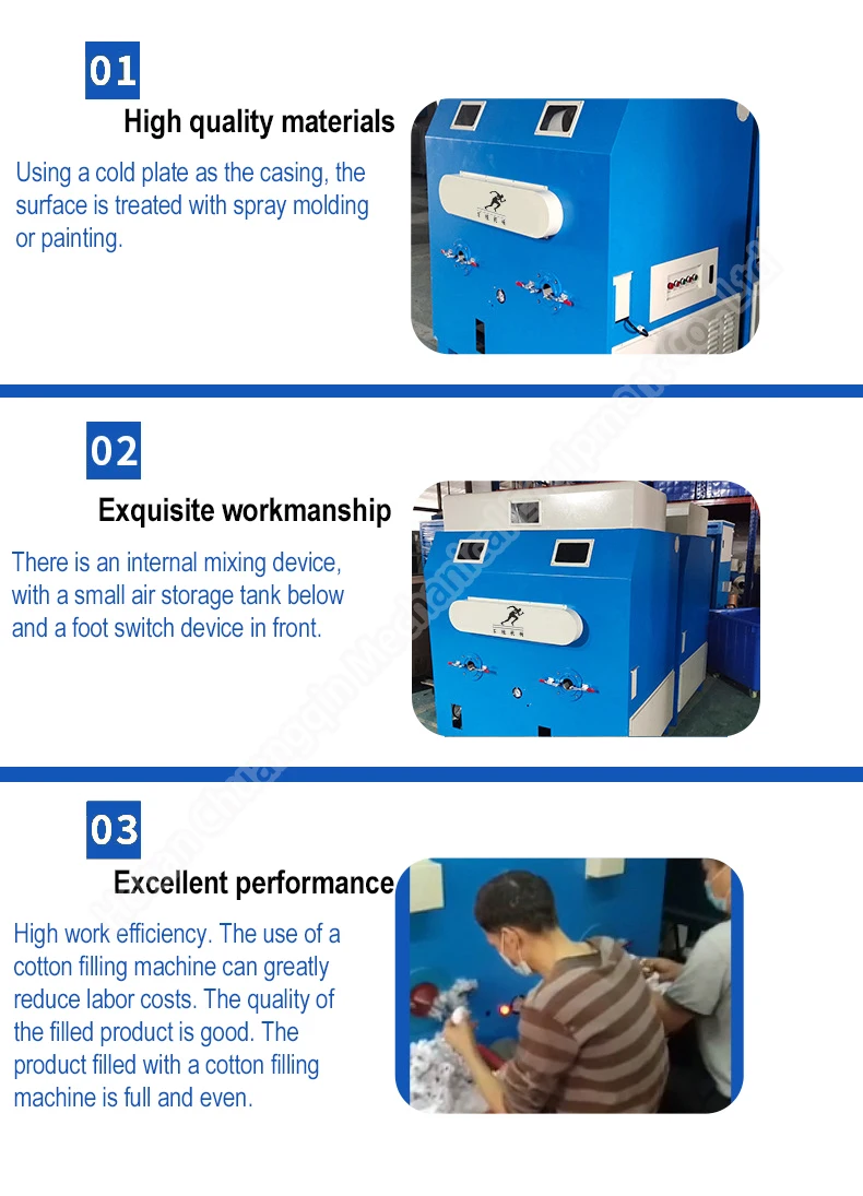 Sofa Cushion Automatic Toy Feather Fiber Cotton Filling Machine - Buy ...