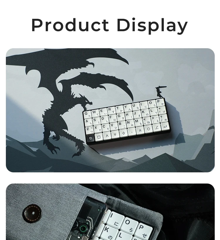 Chosfox Choc Low Profile Pbt Keycaps For Kailh Chocolate Switch ...