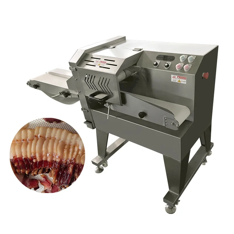 Automatic Meat Slicer Frequency Conversion Marinated Meat Cooked Beef ...