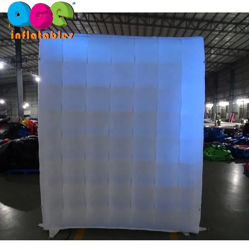 Customized Curve Straight Inflatable Wall Multi Color Inflatable ...