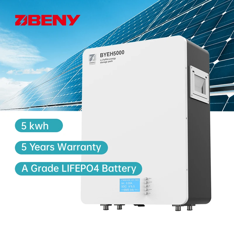 5.22kwh 100 Ah Outdoor Energy Storage Battery Wall-Mounted Energy ...