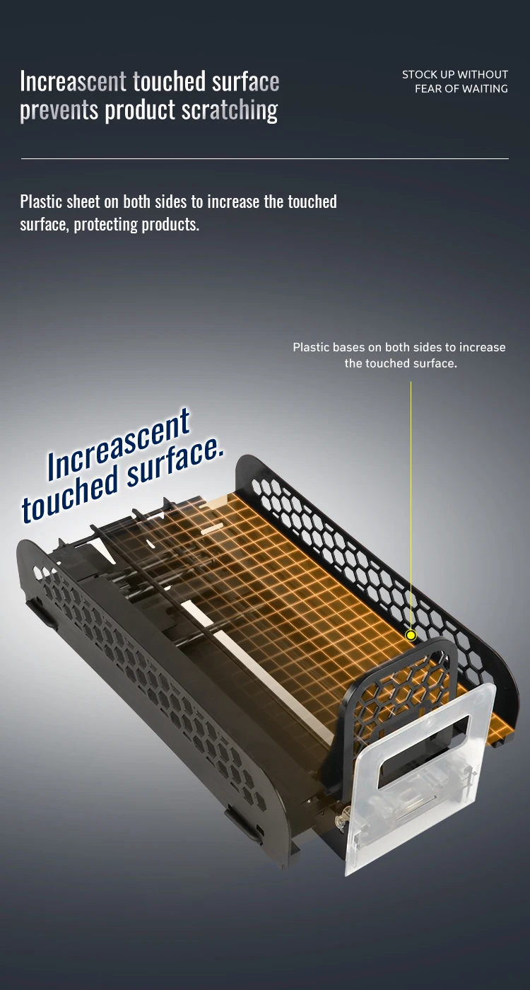 Supermarket Metal Spring Loaded Shelf Pusher - Buy Spring Loaded Shelf ...