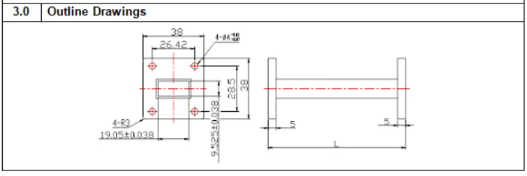 Best Quality WR75 Flexible Microwave Waveguide Tube