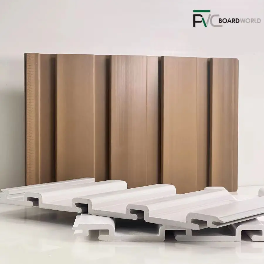 Easy To Install Pvc Wall Slatwall Panel Garage For Display And Store ...