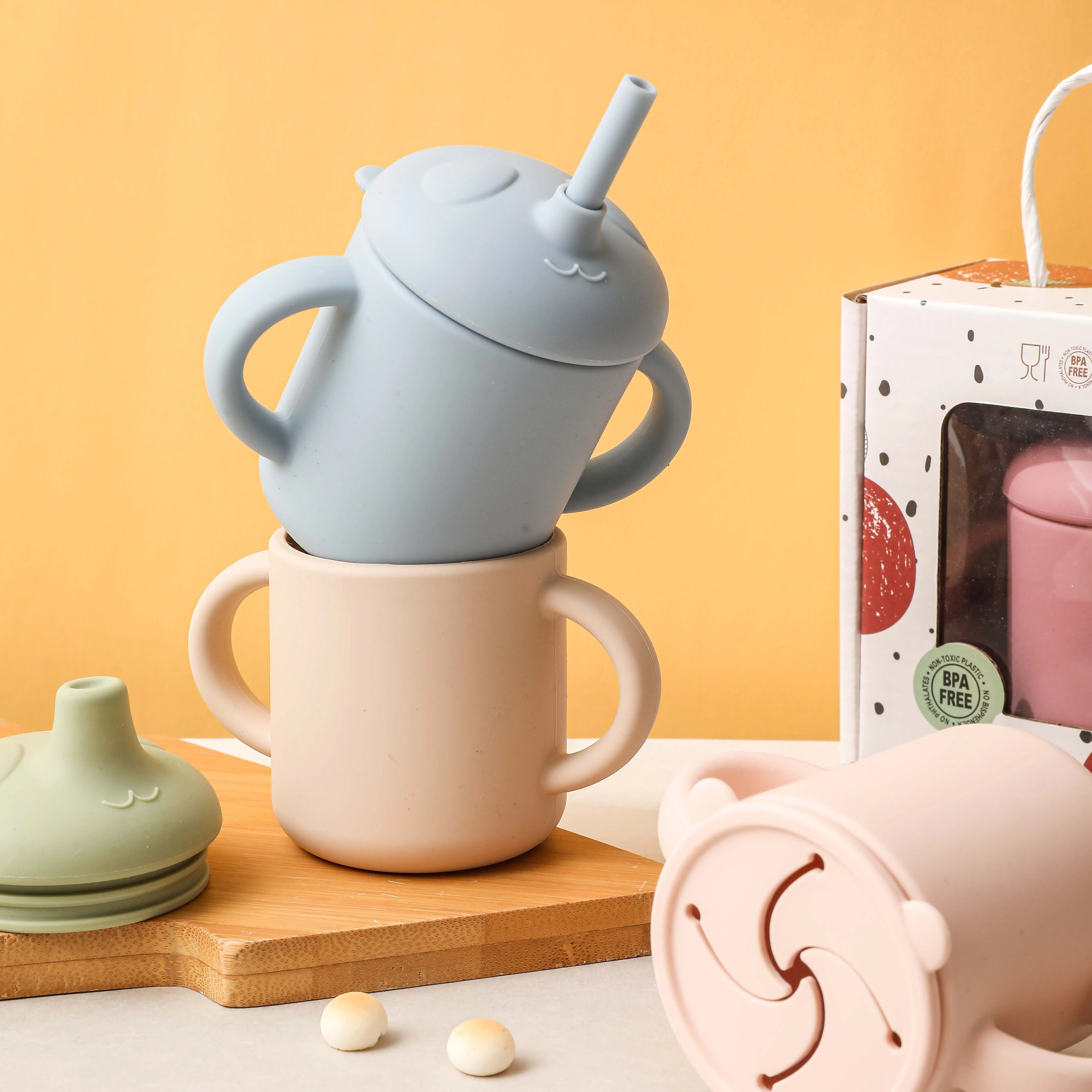 Reusable Children's Silicone Panda Suction Cup - Safe & Fun