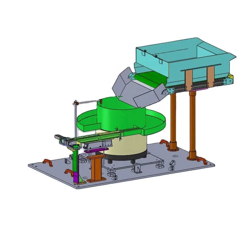 screw nut rotary vibratory bowl feeder machine with drum feeder ...