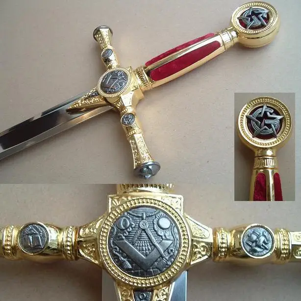 Masonic regalia swords high quality swords freemason sword Cosplay ...