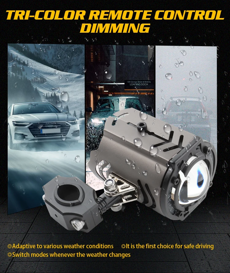 Motorcycle Light System Drl Fog Lamp Adjustable Led Motorcycles ...