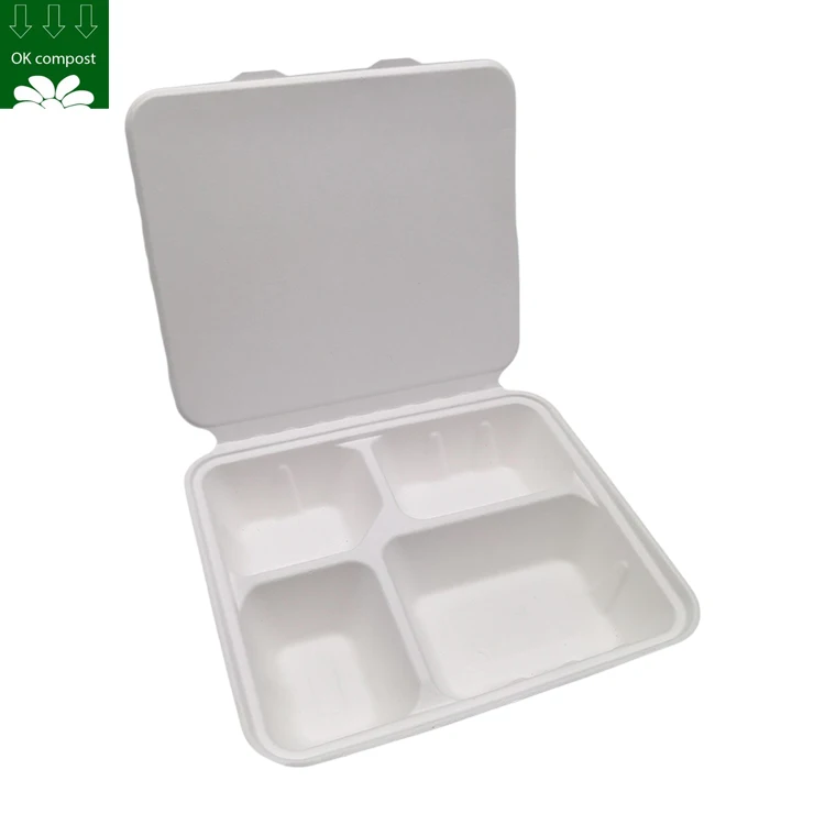 Custom Biodegradable Eco-friendly Sugarcane Sugar Cane Bagasse Pulp 4 ...