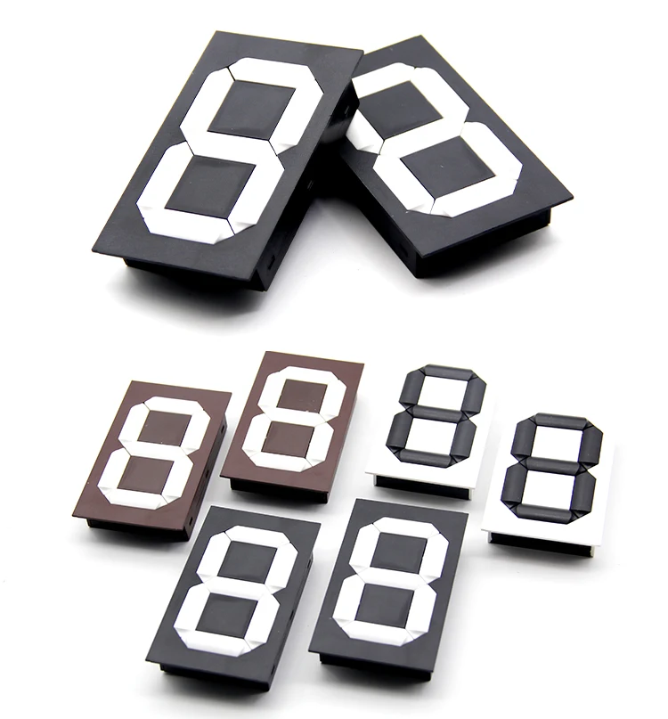 Outdoor Plastic Digital Display Module Counting Card Seven Segment ...