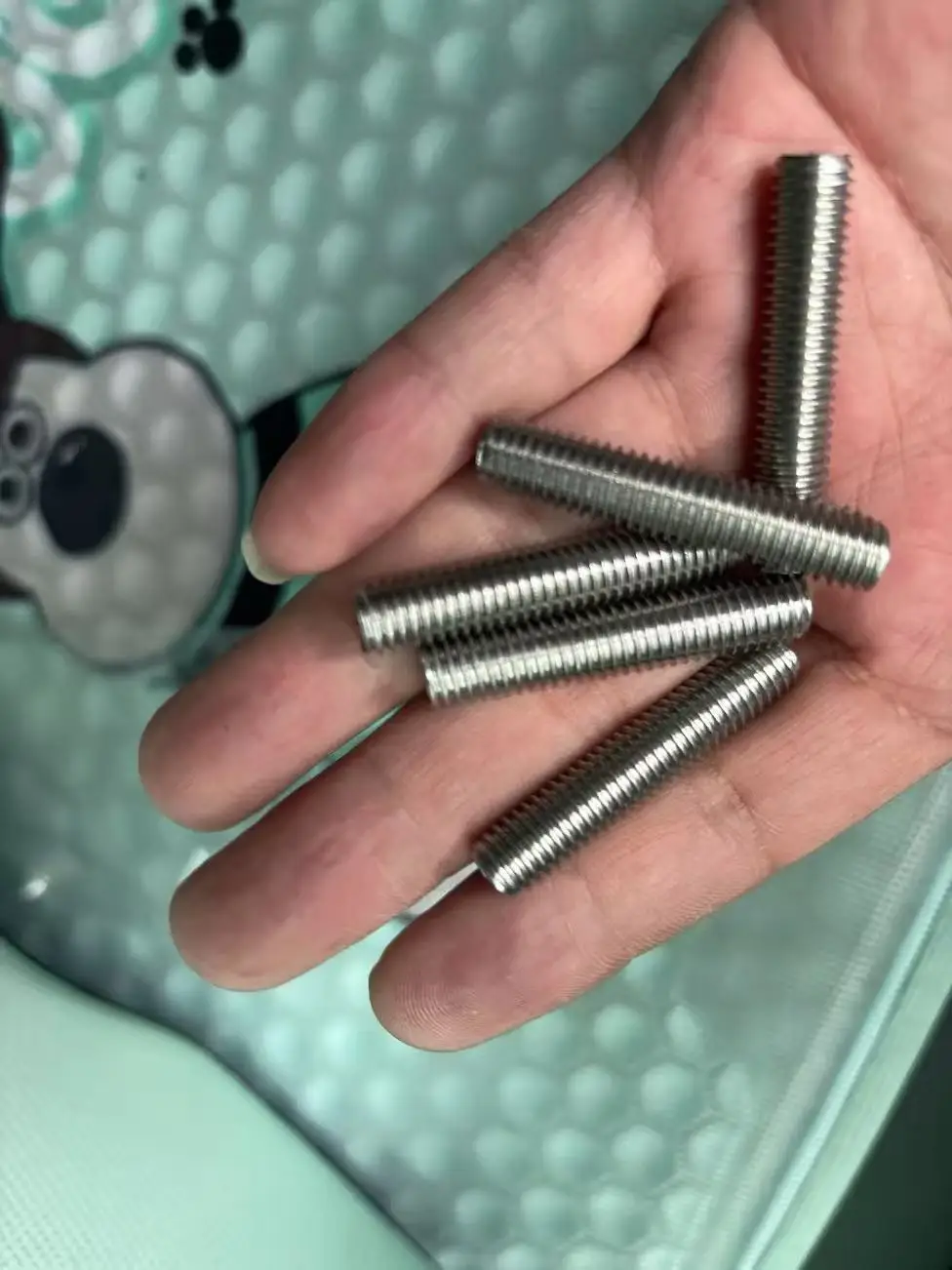 Sus316 Stainless Steel Stud Bolt M16 Double End Threaded
