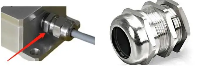 Clamping Type Marine Stuffing Box Nickel-plated Copper Cable Gland M12 ...