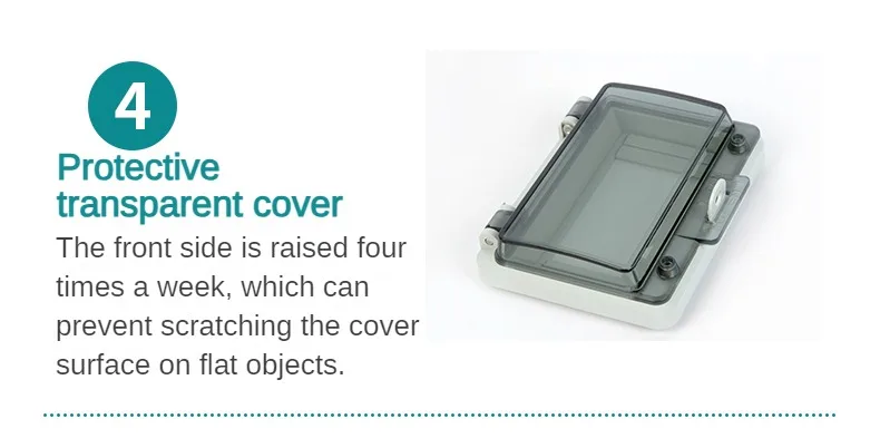 SELHOT SHW-K05A Type 86 Ip67 Safety Protect Hood Transparent Contact ...