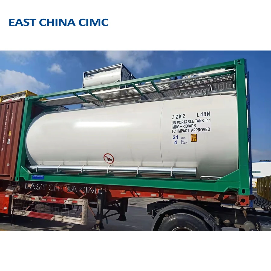 26000 Liters Bitumen Tank Container Asphalt Tank Container Specs With ...