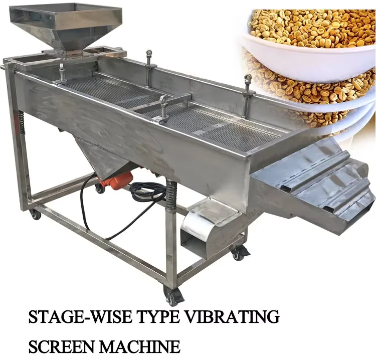 Vibration Sieving Grader Machine Custom Linear Vibrating Sieve Linear ...