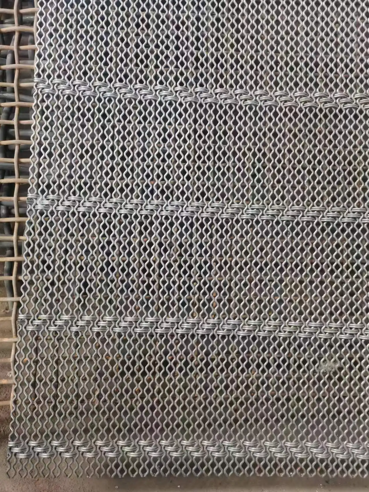 Reinforcement Compound Manganese Steel Screen Mesh - Buy Vibrating Wire ...