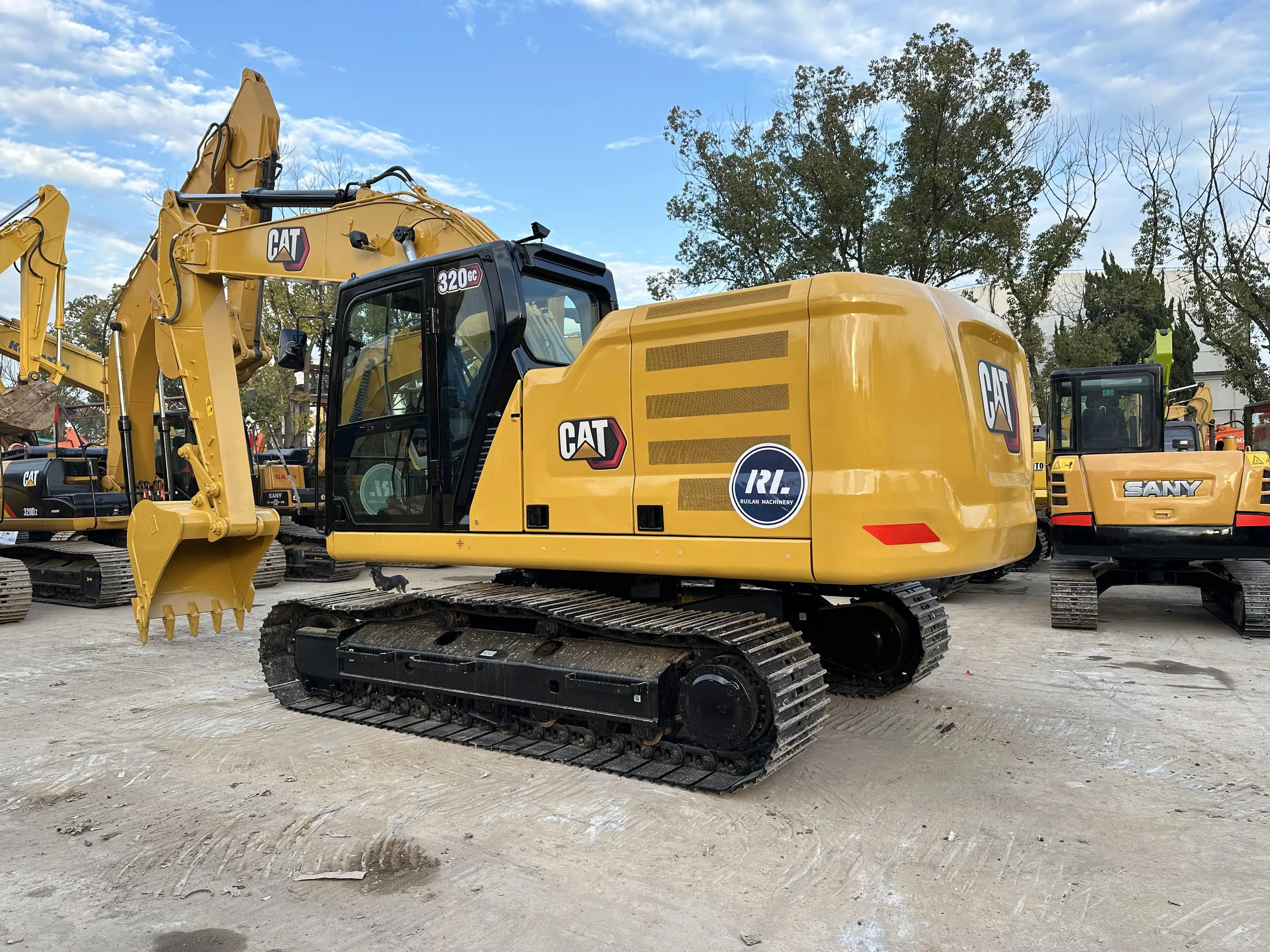 Cat Excavator 320gc Low Working Hours 20ton Excavator Second Hand Used ...