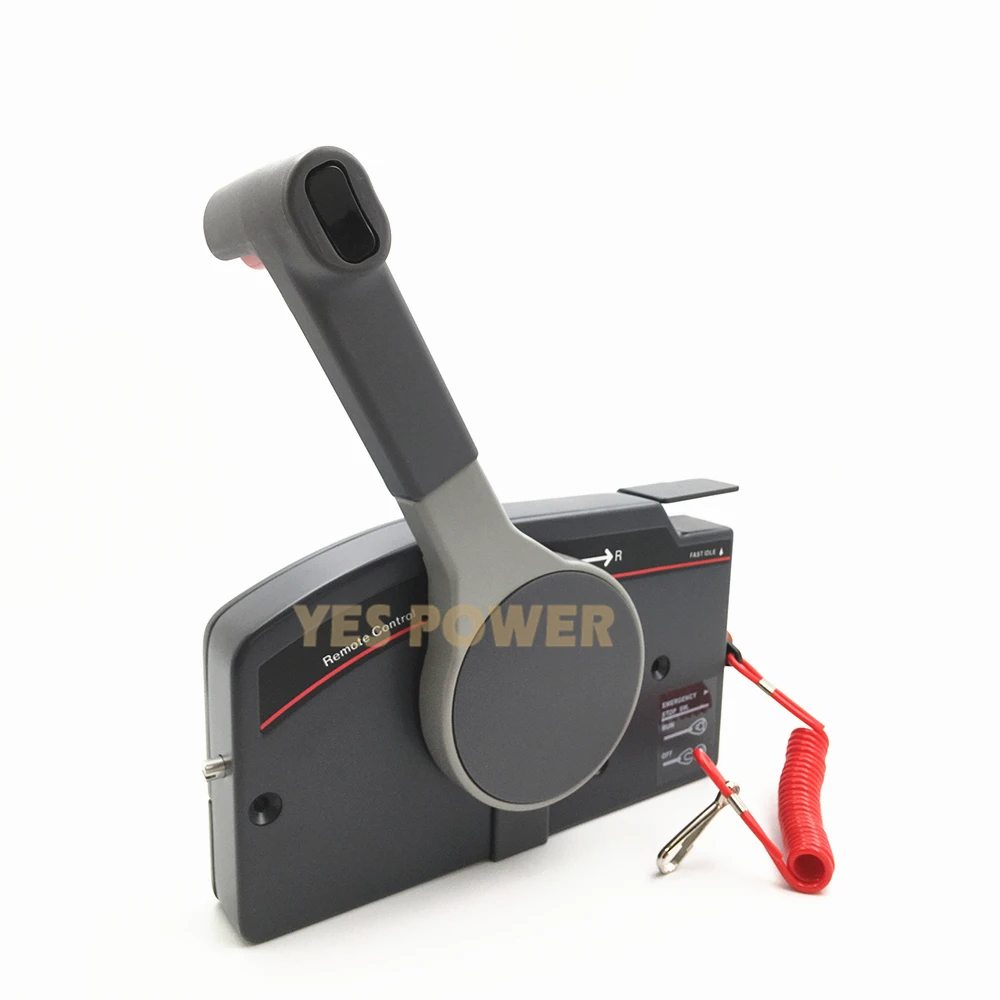 703 Universial Side Mount Remote Control Box for Outboard, Push ...