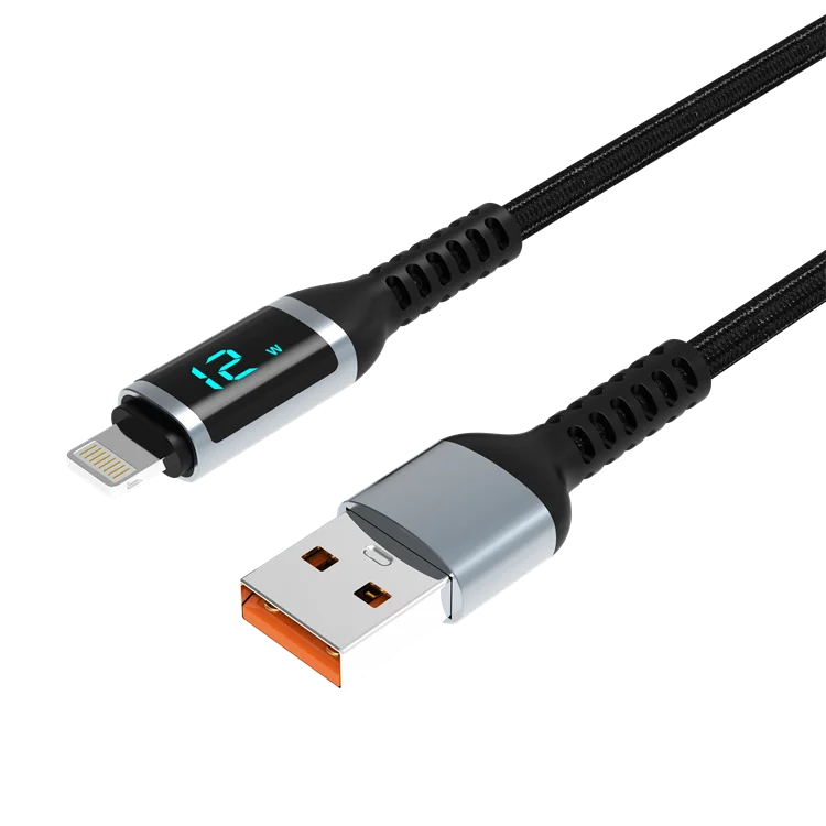 SIDAWOO LED Display 100W USB Type C to USB C Cable for Fast Charging