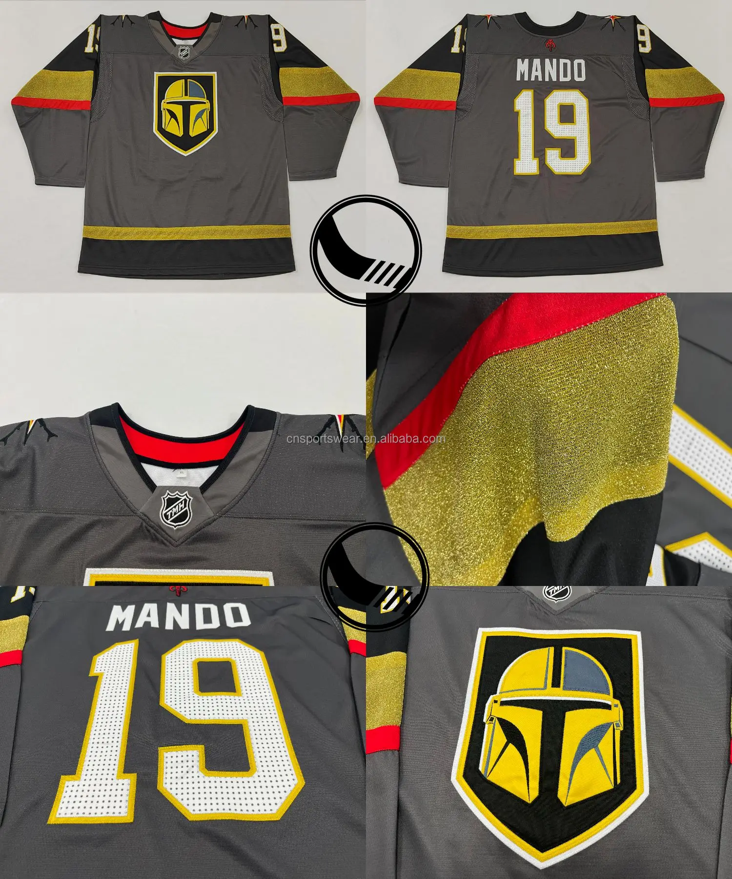 Custom Hockey Jerseys Youth Men Blank Sublimated Reversible Stitches ...