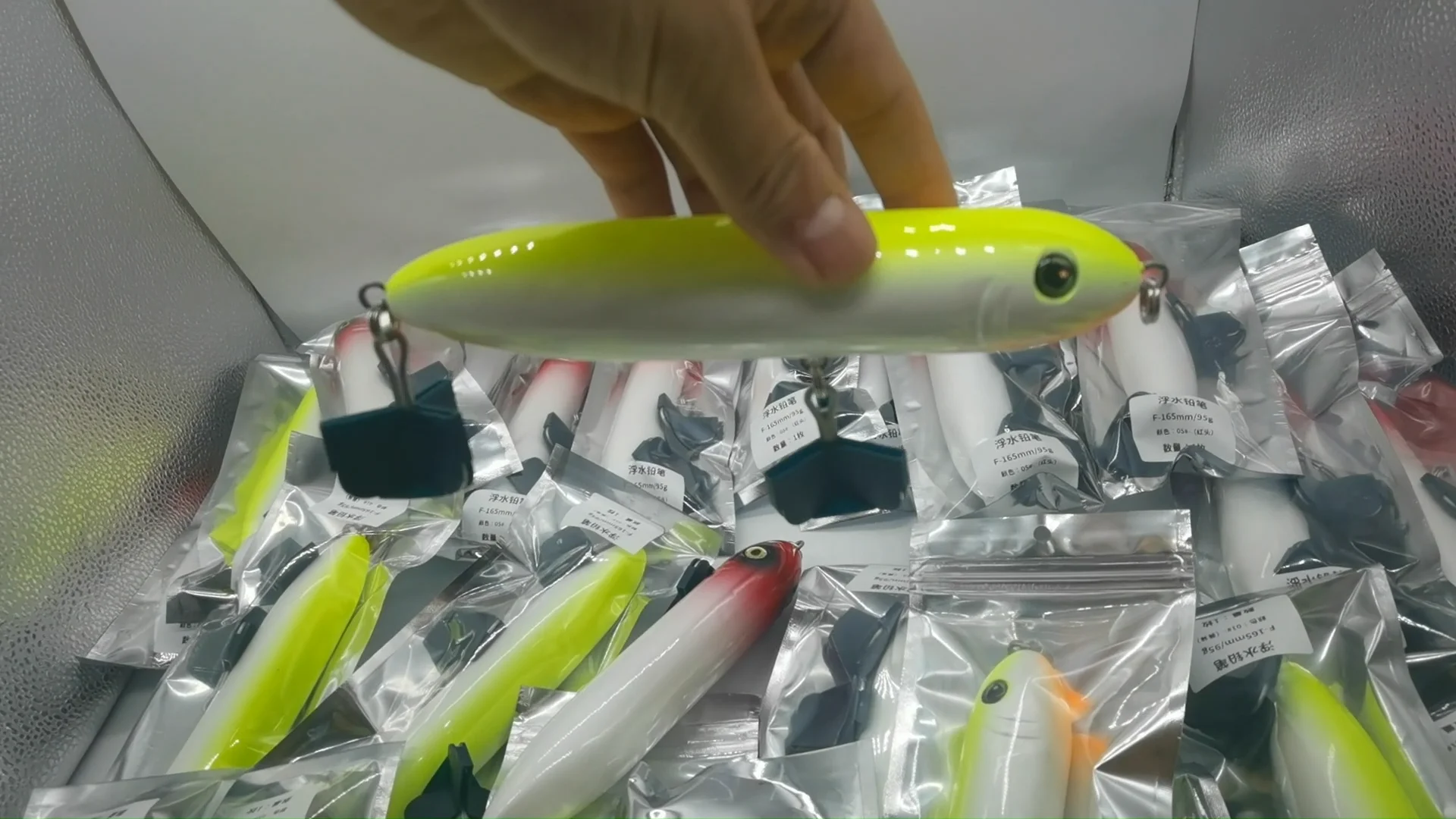 Spook Lure 6.5in 165mm 95g Long Casting Top Water Floating Lifeliked ...