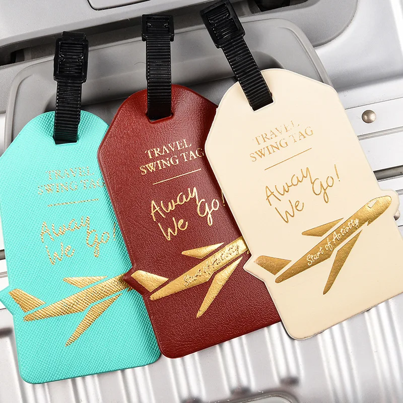 Custom Printed Logo Travel Airline Suitcase Personalized Name Tags ...