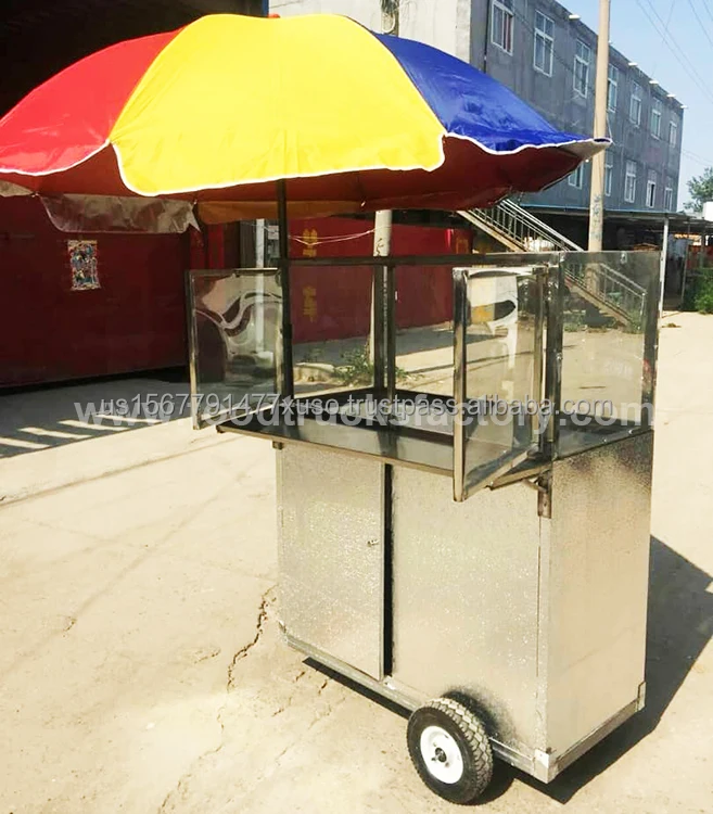 Customized Lemonade Stand Candy bar Mini Food Cart Snack Food Vendor ...