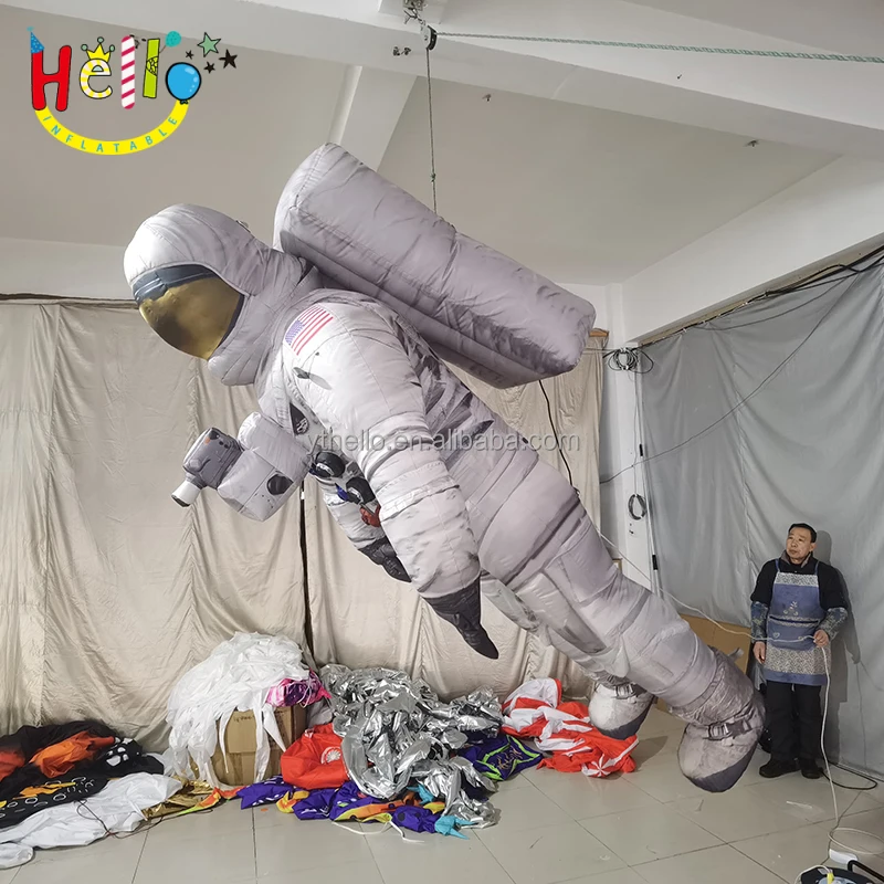 Hanging Inflatable Astronaut Model Balloon for Space Party