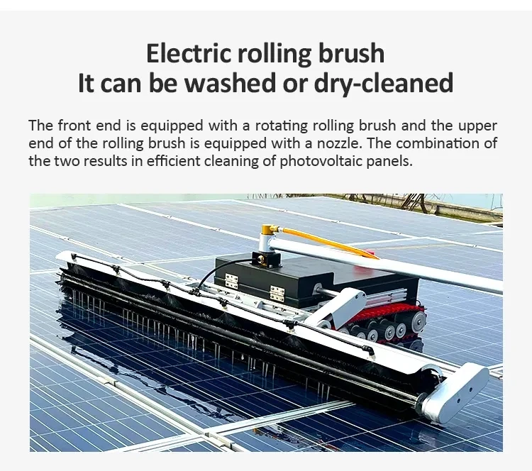 Automated Solar Panel Cleaning Robot Bq1000 - Efficient, Intelligent ...
