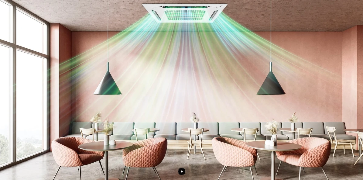 Lg Split 4 Way Vrf Ceiling Cassette Unit 24000btu Multi Zone Mini Split ...