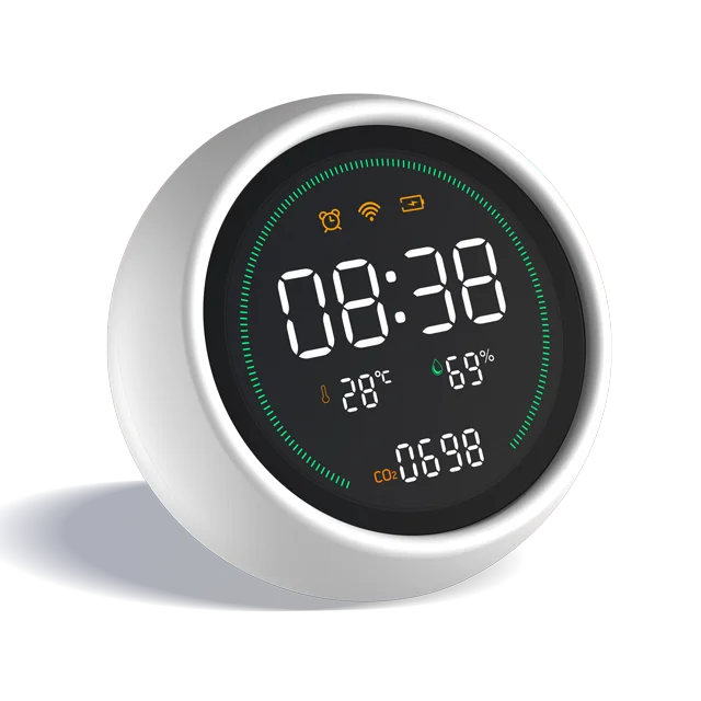 Smart Air Quality Monitor CO2 Detector with APP for Home & Office