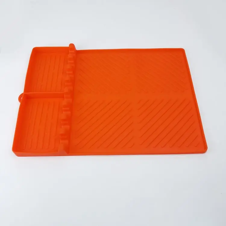 Customized New Grill Tool Mat Silicone Protective Placemat OEM ODM Dust ...