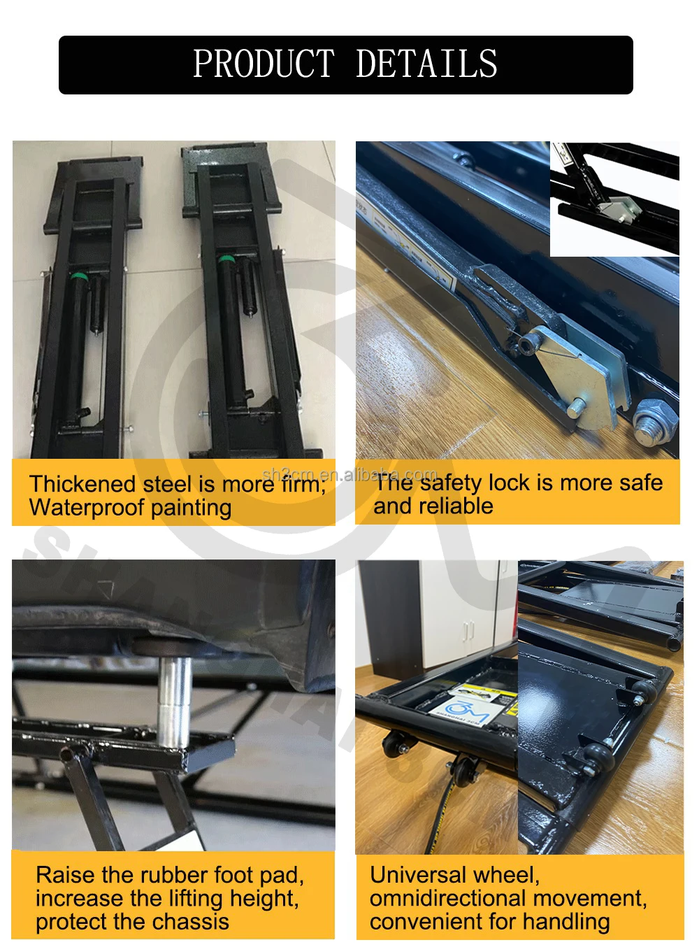 2500KG Quick Lift Mobile Car Jack Quick Service Mini Car Lift Portable ...