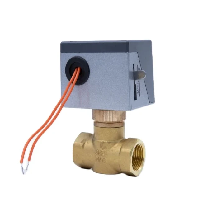 Two-way Electric Shut-off Valve Efficient Control Of Water Flow Brass ...