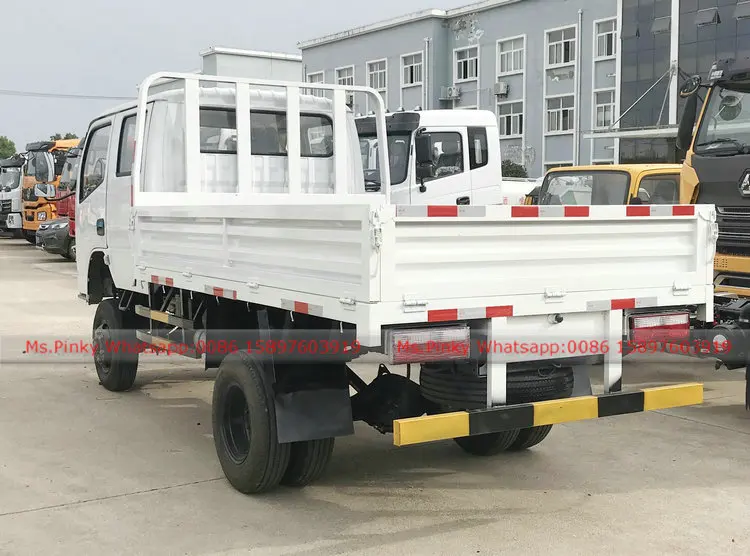 DFA Double Row Cabin 4x4 Off Road Cargo Dropside Lorry Trucks 4Tons ...