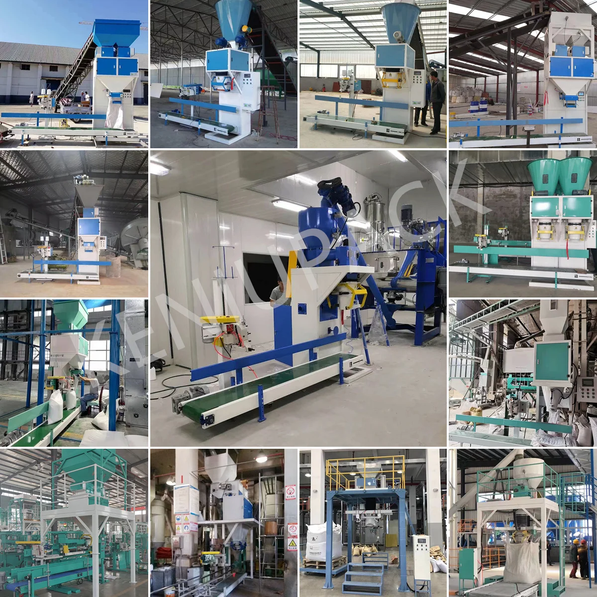 Dcs-50 Semi Automatic Vertical 25kg 50kg Bagging Machine Fertilizer ...