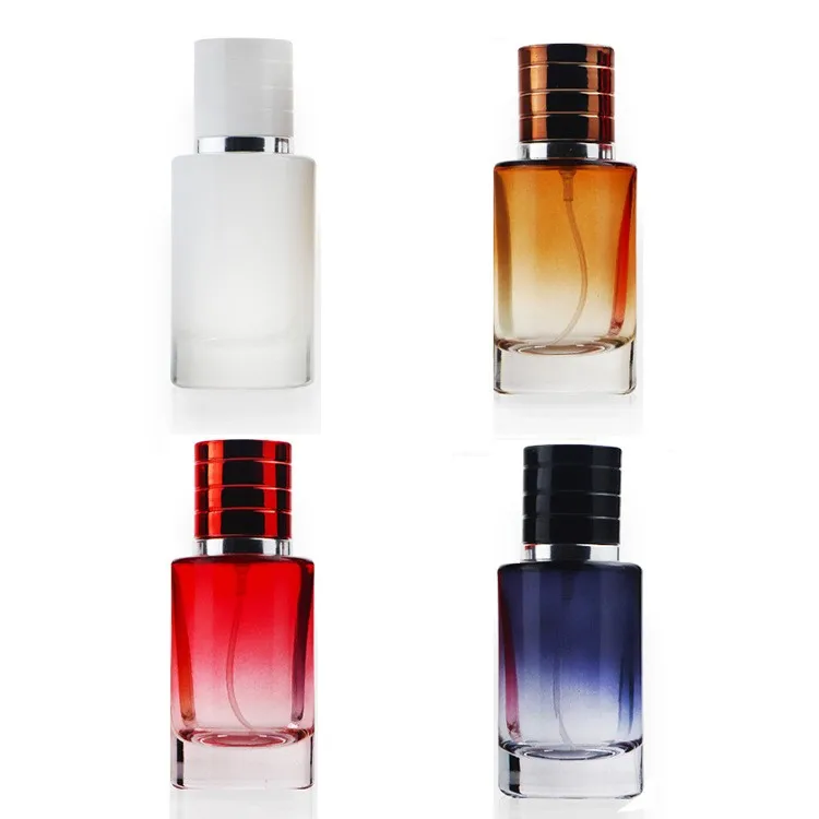 Luxury Design Men Women Cologne Bottles Empty Traveling Round Shape ...