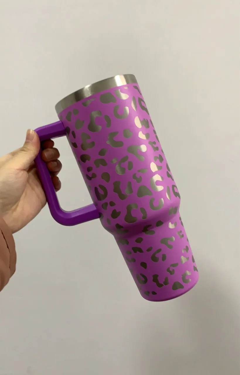 Dd1377 Large 40 Oz Mug Keeps Cold Travel Cup Stainless Steel Vacuum ...