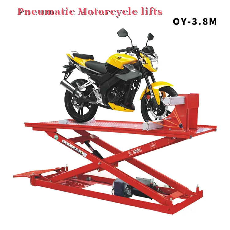 800kgs Manual Motorcycle One Cylinder Hydraulic Lift