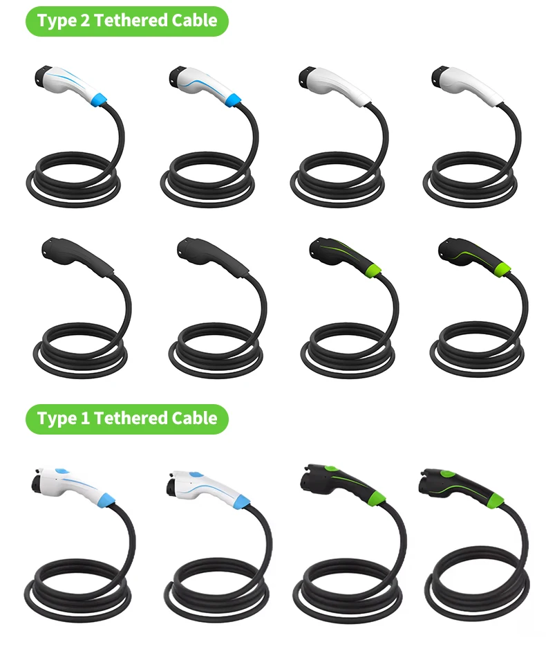 Type 1 EV Charger Cable 5m - SAE J1772 for Electric Cars