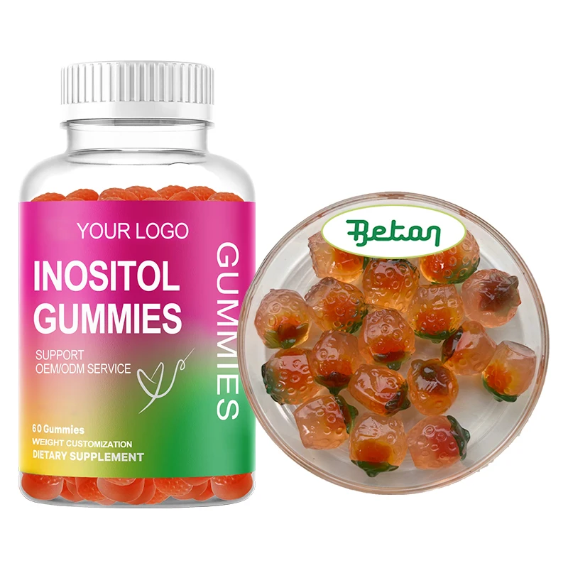 Oem/odm Myo Inositol And Dchiro Inositol Gummies Inositol Gummy Tablet ...