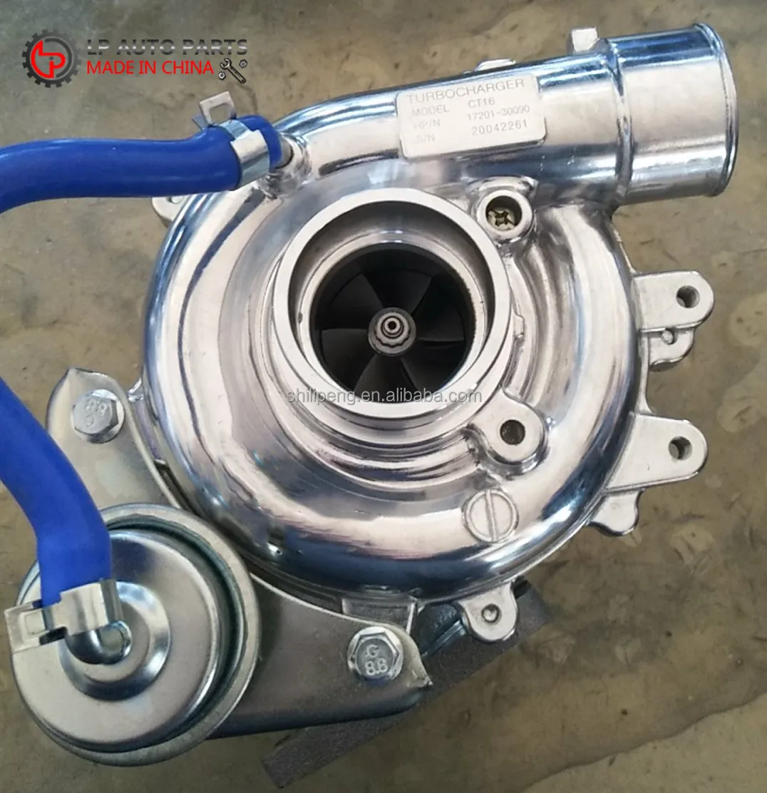 柴油发动机涡轮部件全涡轮增压器CT16 17201-30090 1720130090适用于丰田2KD 2KD-ftv 2.5L Hilux ...